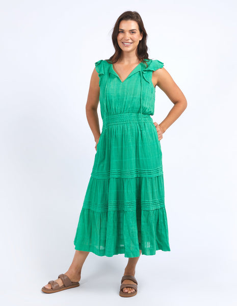 Elm Isabella Dress Greenbriar | Shine On Outlet