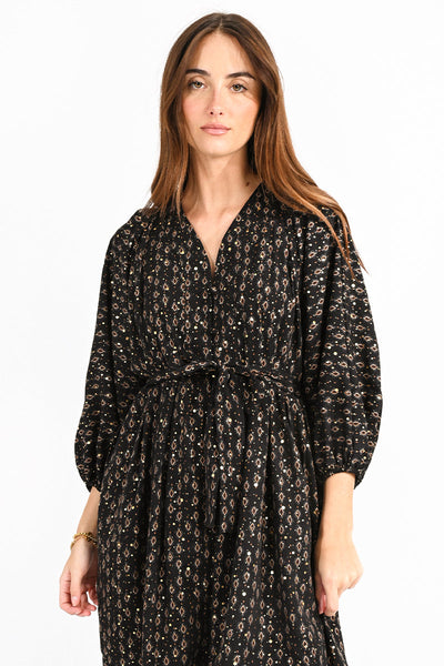 Molly Bracken Woven Dress Black Jude | Shine On Outlet